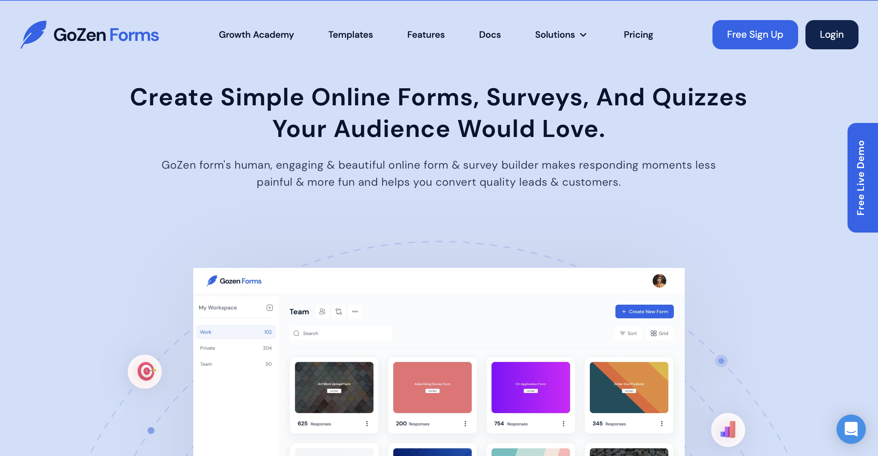 GoZen: Form Building Tool | SavvyKai